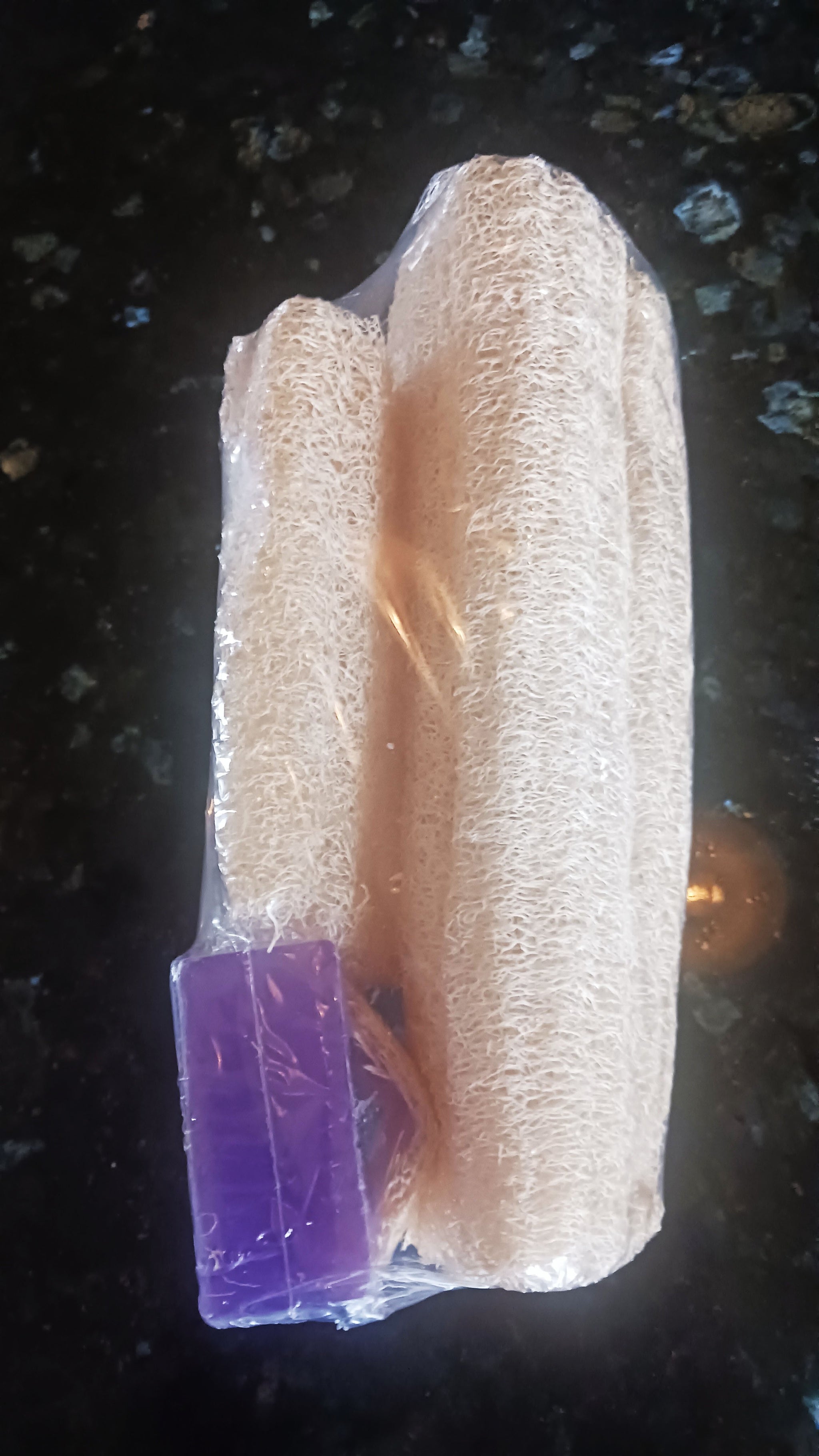 The 3 in 1. The Universal Gift!!! Luffa+Dish Sponge+Lavender Luffa Soa ...