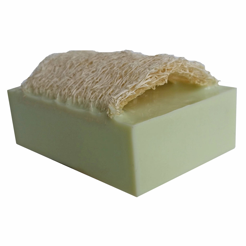 "LEMONGRASS" Handmade Goat's Milk Moisturizing Luffa Soap 4oz Bar ...